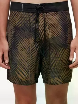 OSKLEN Palm-tree Print Swim Shorts