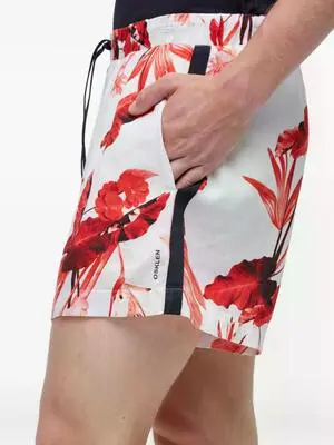 OSKLEN Floral-print Drawstring Shorts
