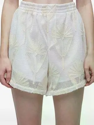 OSKLEN Embroidered Shorts