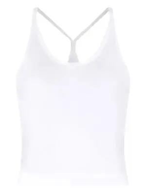 OSKLEN Scoop-neck Tank Top - White