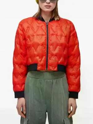 OSKLEN Quilted Puffer Bomber Jacket