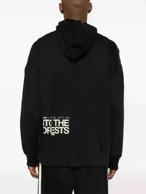 OSKLEN Drop-shoulder Zip-up Hoodie