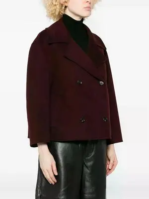 ARMA Manila Double-breasted Wool Jacket - Red