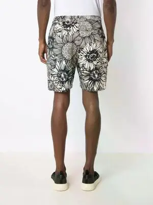 OSKLEN Sunflower Print Cargo Shorts