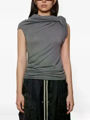 Rick Owens Draped Twist Top