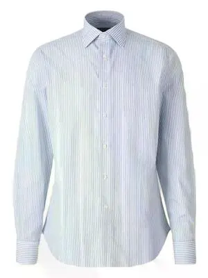 Canali Stripe-pattern Shirt - Blue