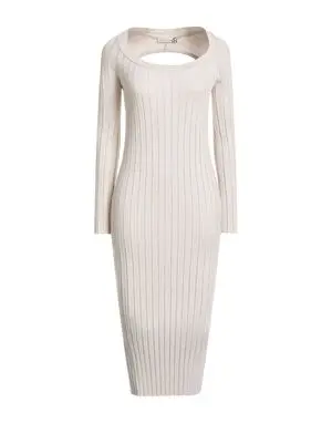 HAVEONE Midi Ribbed-knit Bodycon Dress