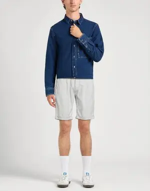 LIU •JO MAN Cotton Elastane Jacquard Casual Shorts