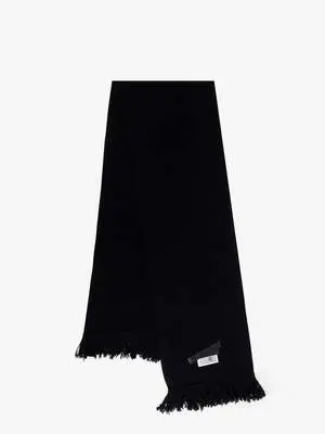 MAISON MARGIELA Wool Blend Scarf - Black