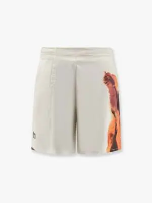 ADIDAS Y-3 Technical Fabric Bermuda Shorts - White