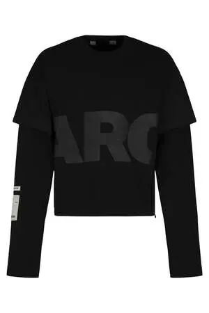B1 ARCHIVE Cotton Crew-neck T-shirt - Black