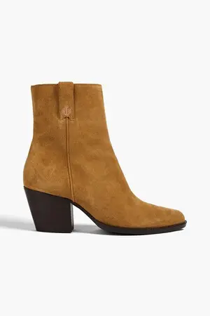 Maje Suede Ankle Boots
