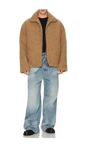 DARKPARK Ined Fold Over Denim Pants