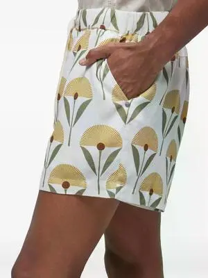 OSKLEN Sunflower Print Drawstring Shorts