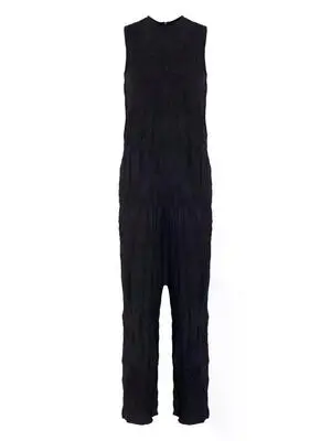 OSKLEN Wrinkle Jumpsuit - Black