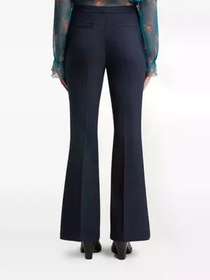 Etro Flared Tricotine Trousers