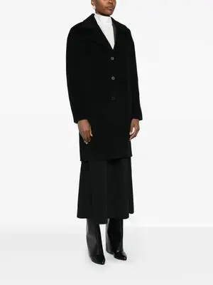 ANINE BING Button-front Coat - Black
