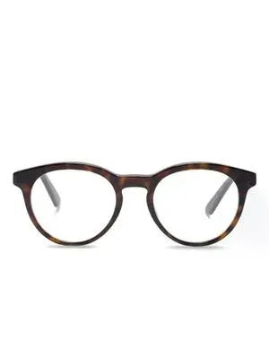 Gucci Pantos Frame Glasses - Brown