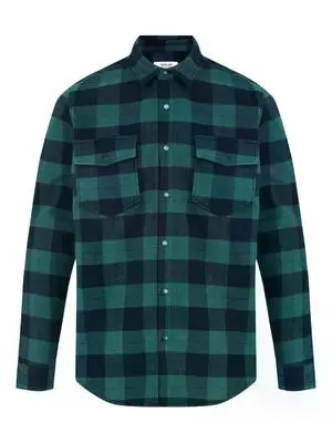 OSKLEN Check-patterned Shirt - Black