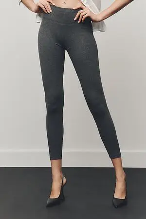 Anthropologie Solid Legggs - Grey