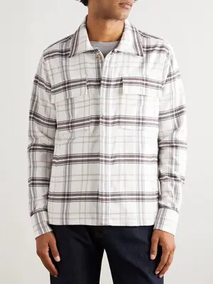 Eleventy Checked Cotton Shirt