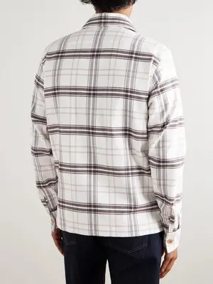 Eleventy Checked Cotton Shirt
