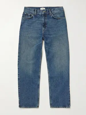 Nn07 Otis 1847 Straight-leg Stonewashed Jeans - Blue