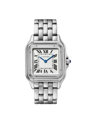 CARTIER Panthère De Large 31mm Stainless Steel Watch - White