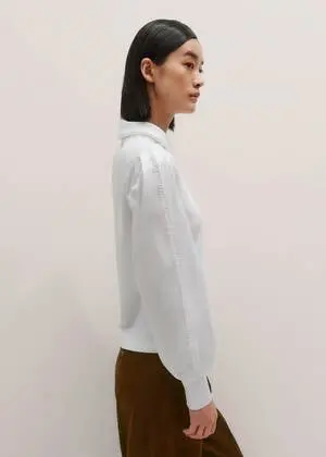 ME+EM Scalloped Layering Shirt
