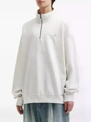 AFTERMATHS Cotton Half-zip Sweatshirt