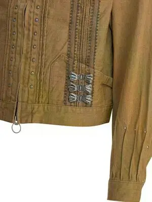 Kapital Pleated Studded Jacket