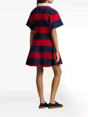Polo Ralph Lauren Striped A-line Mini Dress