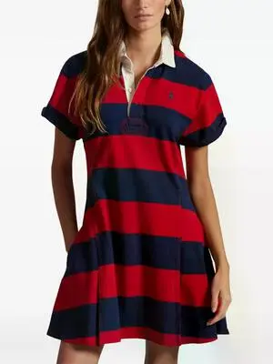 Polo Ralph Lauren Striped A-line Mini Dress