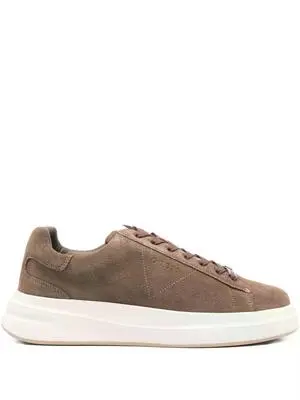 Guess Suede Platform Sneakers - Brown