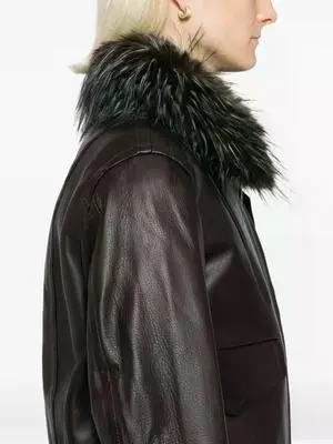 Sacai 2-in-1 Leather Jacket