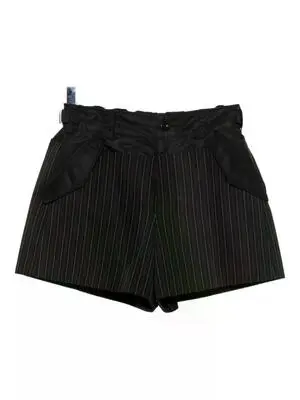 Sacai Belted Tailored Shorts