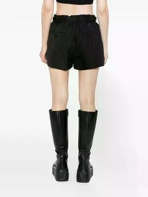 Sacai Belted Tailored Shorts
