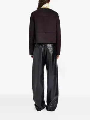 Proenza Schouler White Label Courtney Double-breasted Wool Jacket - Brown