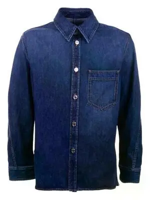 Givenchy Patch-pocket Denim Shirt