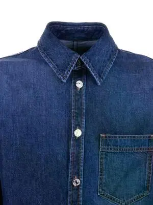 Givenchy Patch-pocket Denim Shirt