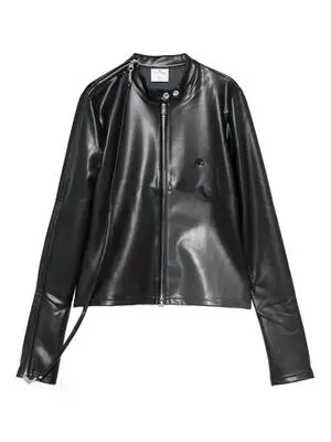 COURREGES Zip-fastening Leather Jacket
