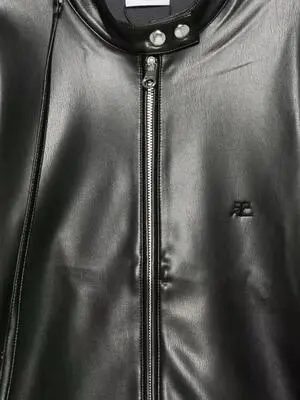 COURREGES Zip-fastening Leather Jacket