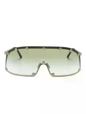 Rick Owens Studded Sunglasses - Silver