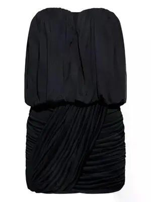 Isabel Marant Strapless Pleated Dress