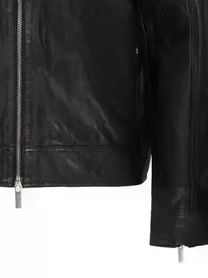 SELECTED Zip-fastening Leather Jacket