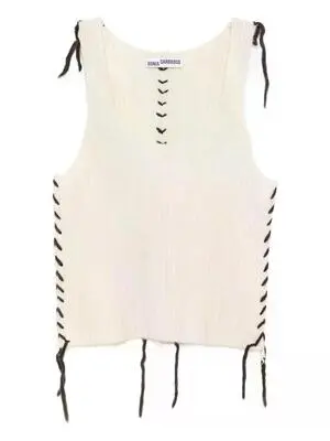 SONIA CARRASCO Sleeveless Vest Top