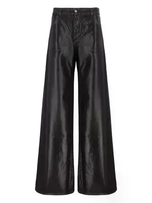 LANEUS Metallic-effect Trousers