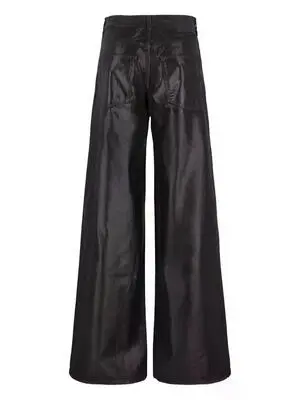 LANEUS Metallic-effect Trousers