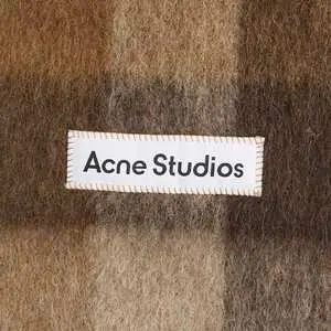 Acne Studios Vally Check Scarf