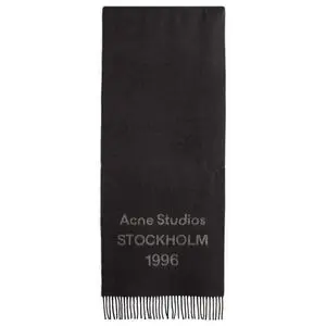 Acne Studios Venus 1996 New Scarf - Black/white